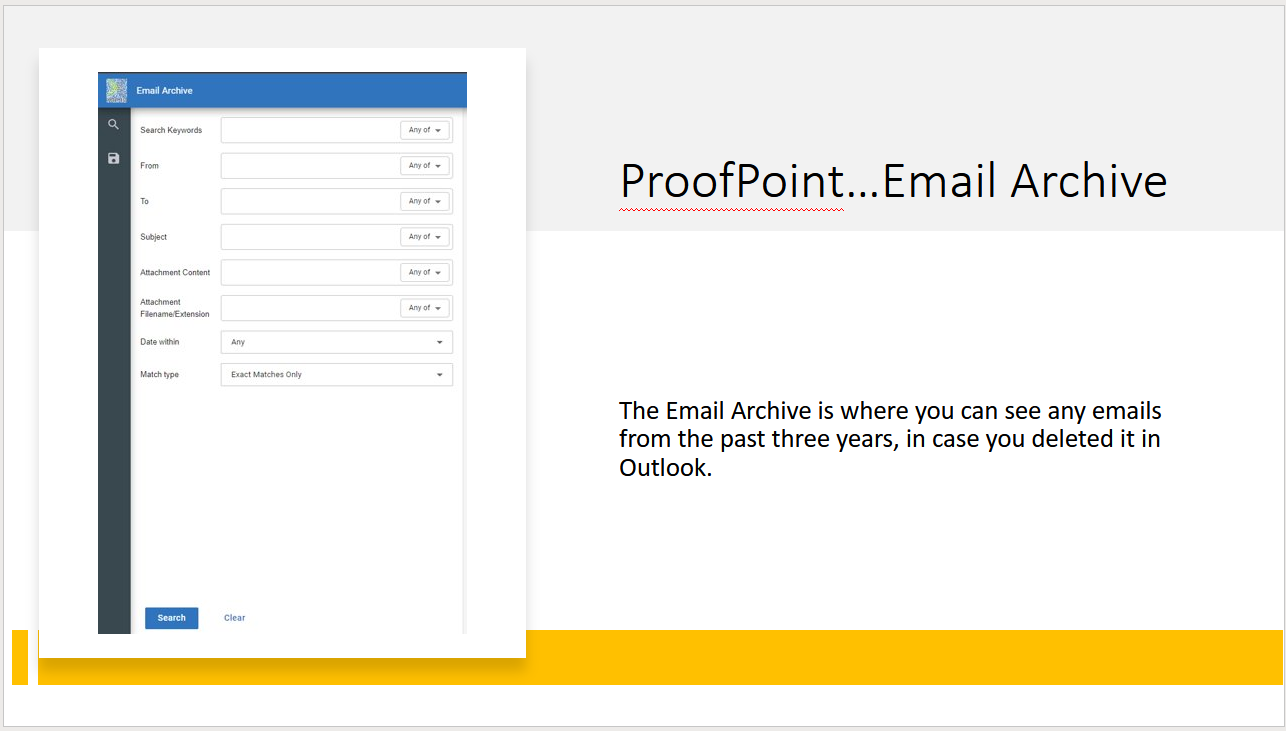 ProofPoint Overview – Mowery & Schoenfeld